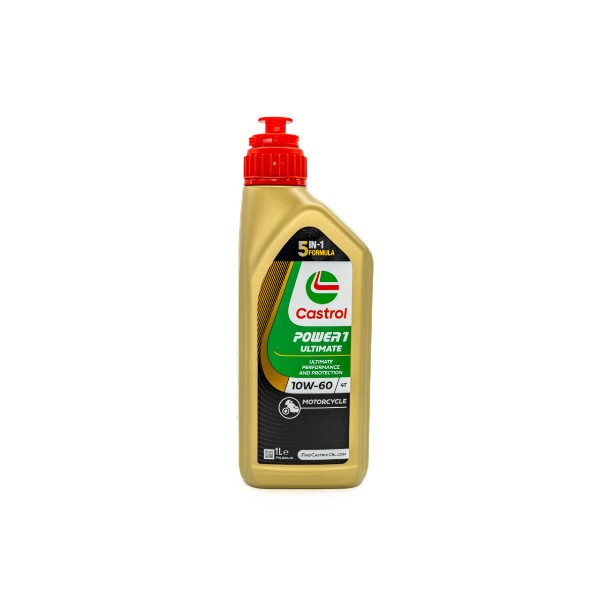 CASTROL POWER1 ULTIMATE 4T 10W-60 – Motorcycle Engine Oil (JASO MA2)
