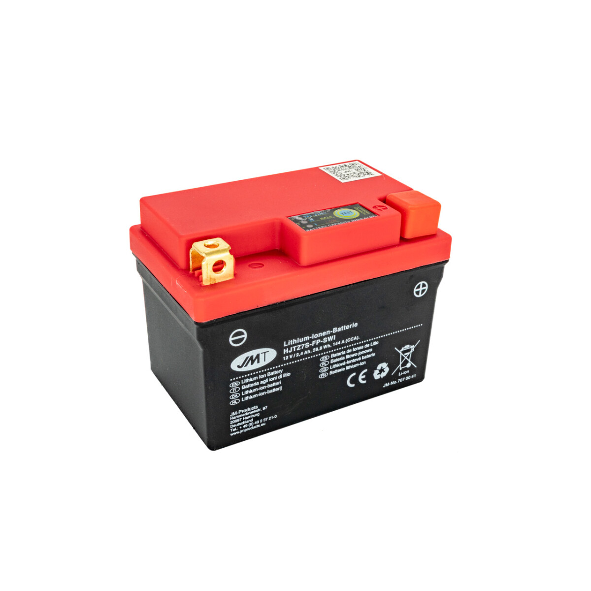 HJTZ7S-FP-SWI Lithium-Ion Battery (YTZ7S / YTX7L-BS) for FANTIC Cabal